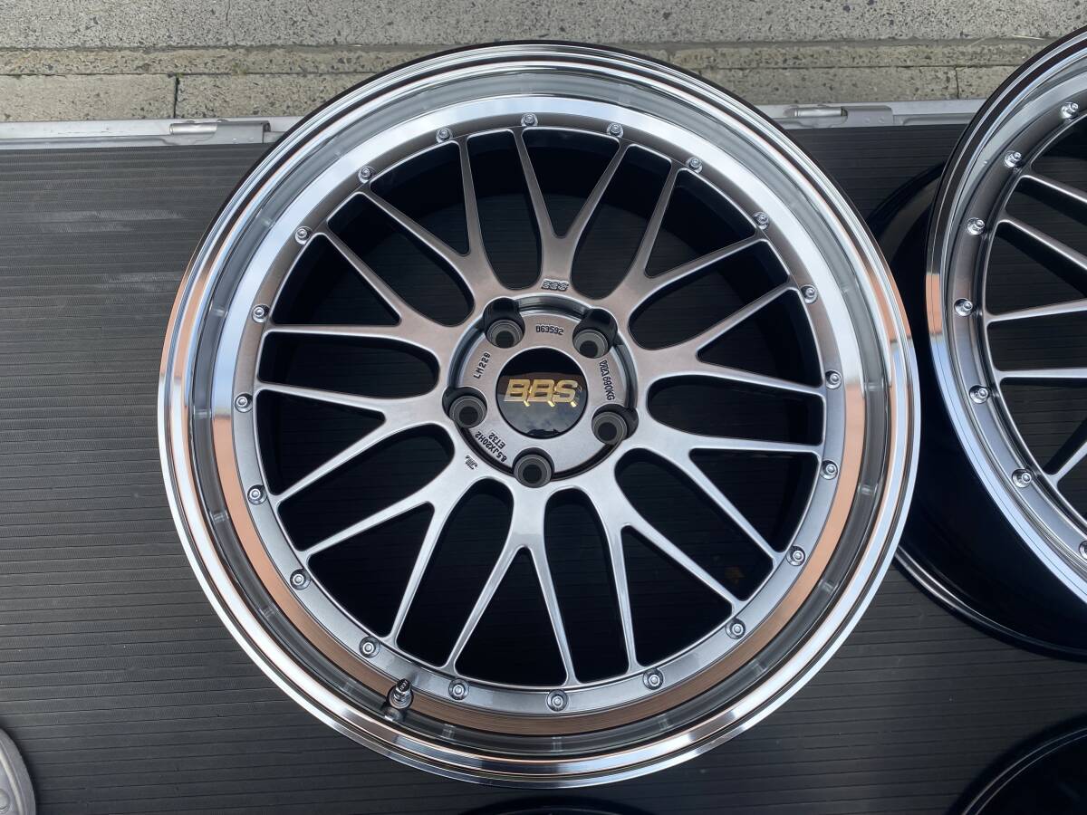 Yahoo!オークション - BBS LM LM229 20×8.5J+32 5/120(DB-BKBD) [ディ...