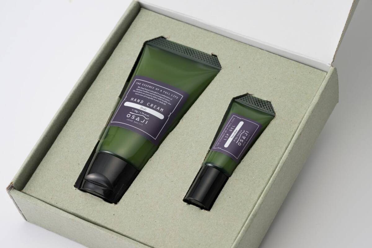 Yahoo!オークション - オサジ（OSAJI）ハンド＆リップ ギフトセット ハ...