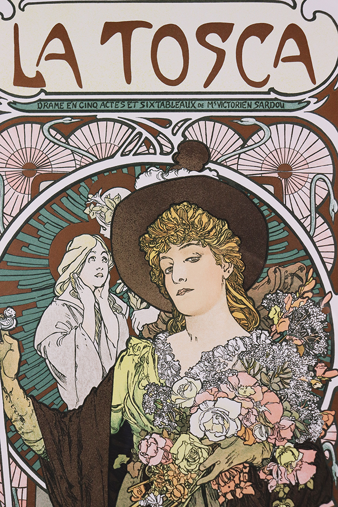 Yahoo!オークション - 人気 アルフォンス・ミュシャ トスカ 1898 オペ...