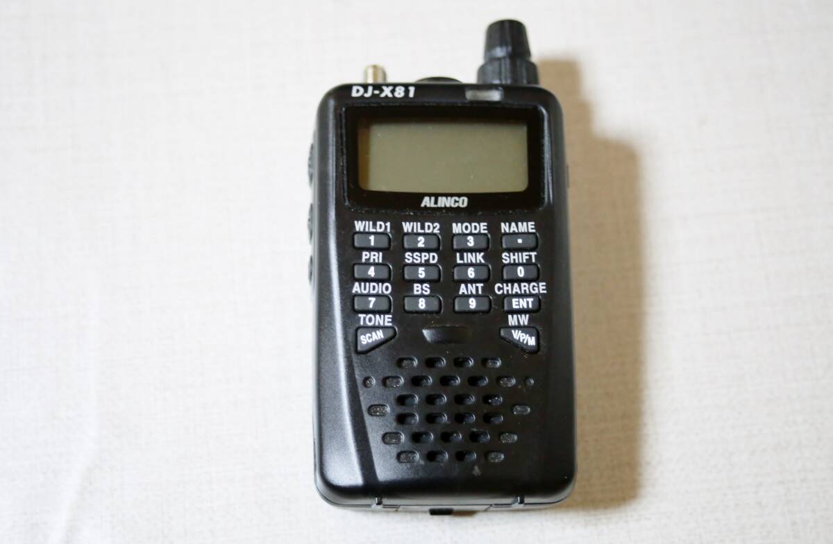 DJ-X81 アルインコ ワイドバンド 受信機 ジャンク品(受信機)｜売買されたオークション情報、yahooの商品情報をアーカイブ公開 - オークファン（aucfan.com）