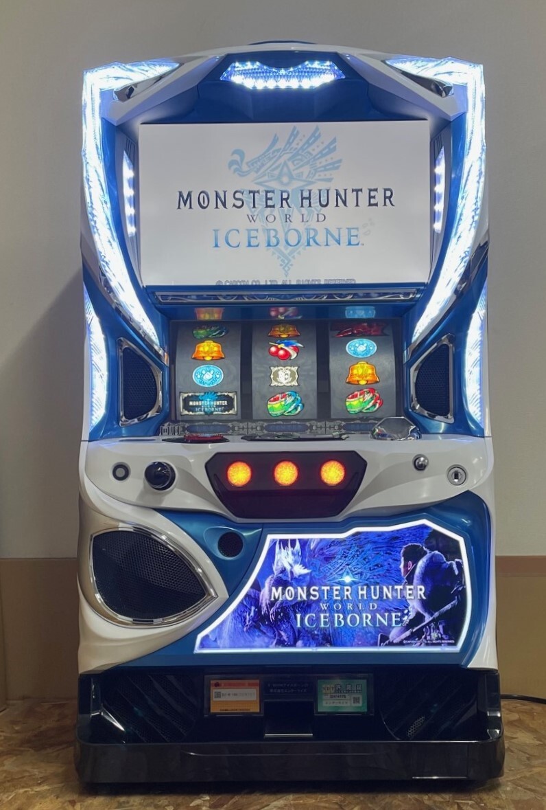 Yahoo!オークション - パチスロ MHW アイスボーン （モンハン） 実...