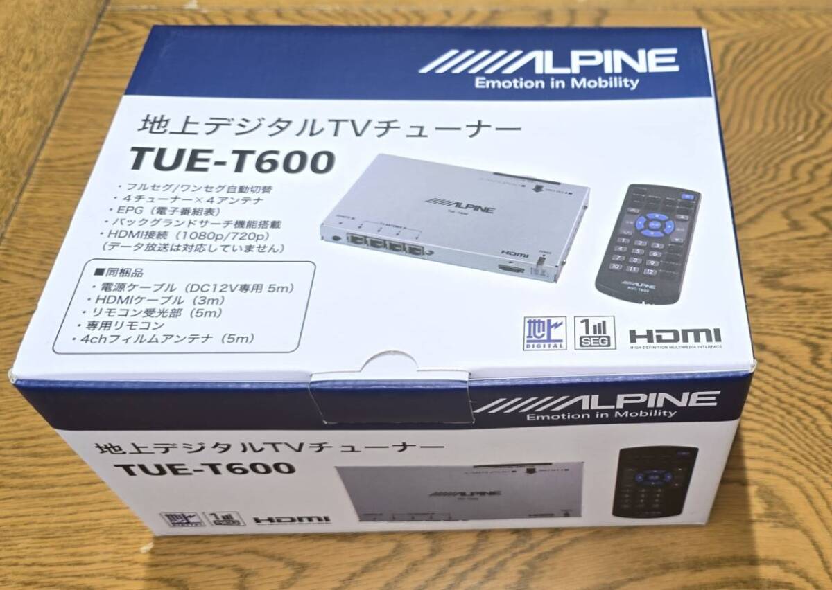 Yahoo!オークション - アルパイン デジタルチューナー TUE-T600 新品