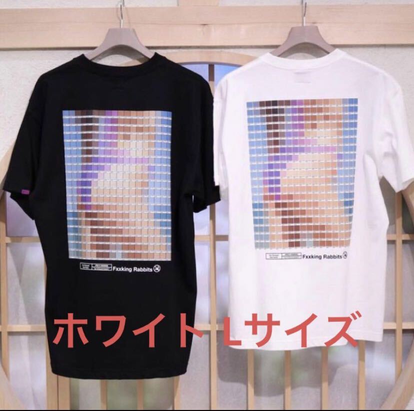 新品』FR2撫子 モザイク水着ガール Tシャツ Lサイズ 白 ホワイト 新品』FR2撫子 モザイク水着ガール Tシャツ Lサイズ 白 ホワイト