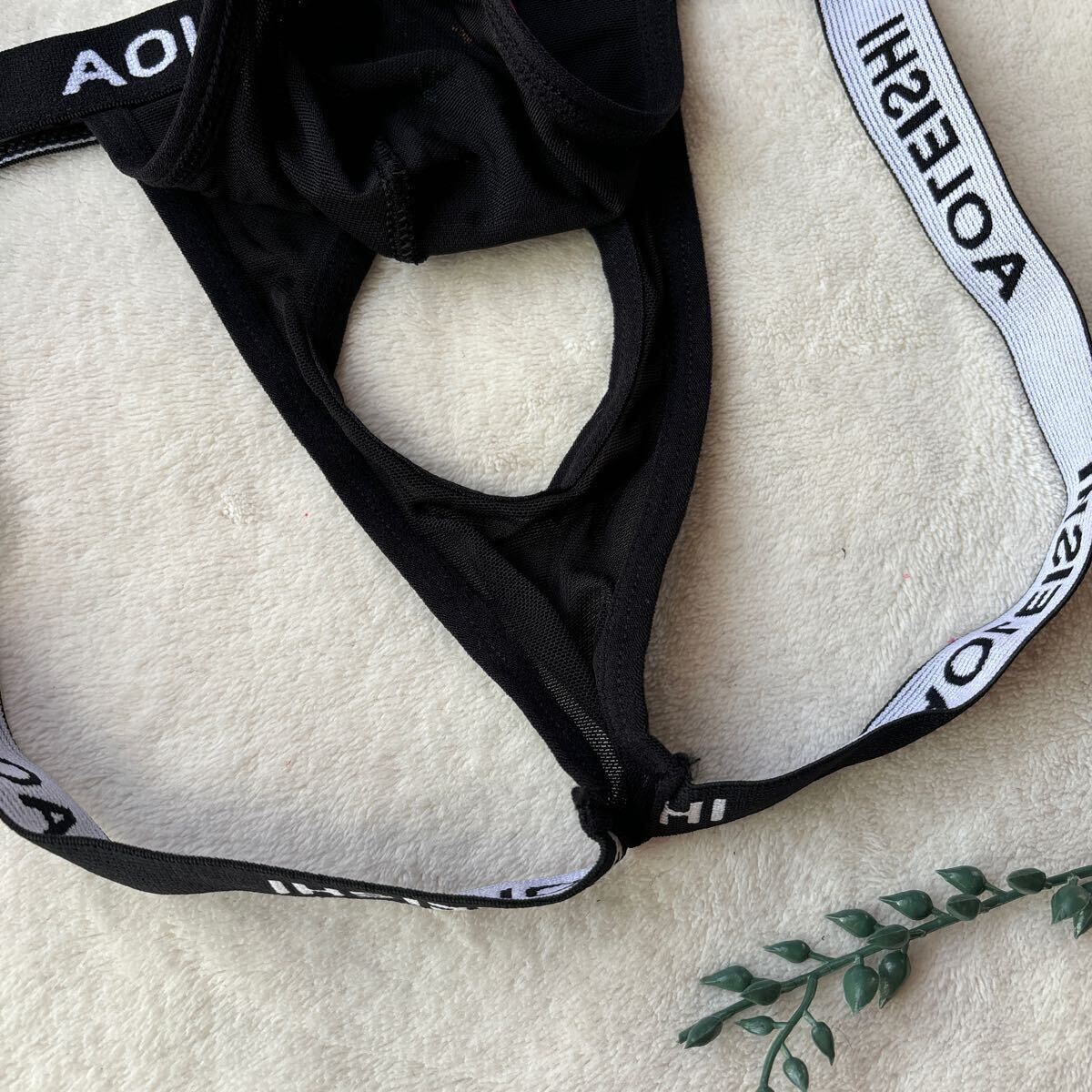 Yahoo!オークション - 新品 メンズ AOLEISHI ブラック 実はリング 穴あ...