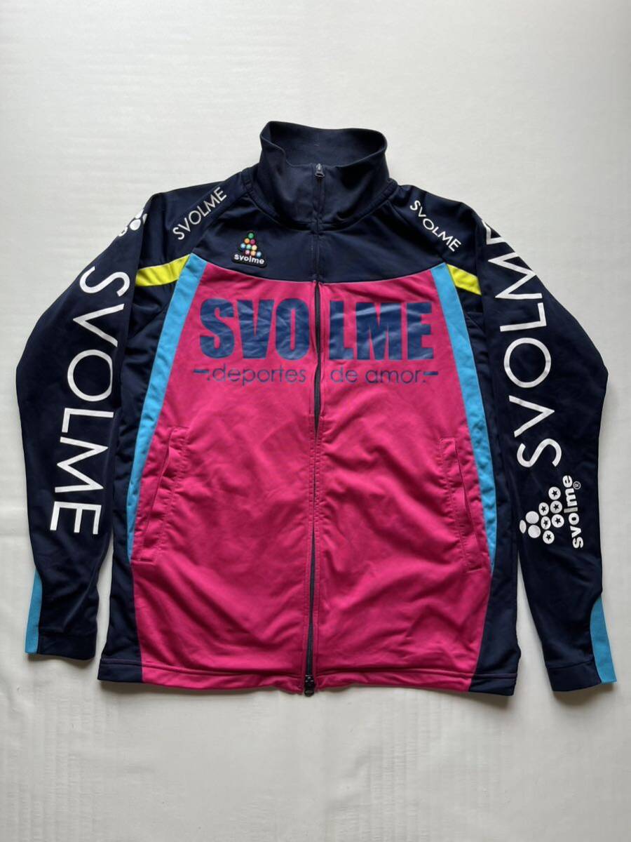 Yahoo!オークション - SVOLME メンズ M ピンク ネイビー ジャージ トラ...