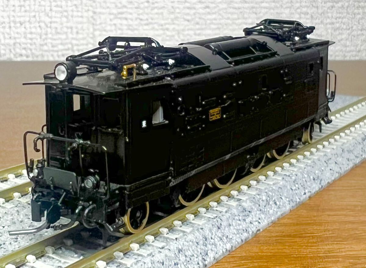 Yahoo!オークション - ムサシノモデル Nゲージ 国鉄 ED54 原形 真鍮製 ...