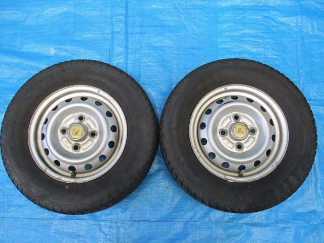 Yahoo!オークション - 2本 12インチ クリッパー純正スチール U71 U72 ...