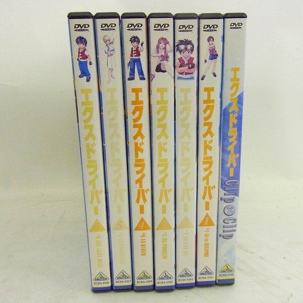 Yahoo!オークション - Q824-J31-150 エクスドライバー DVD 1～6巻 eX-D...