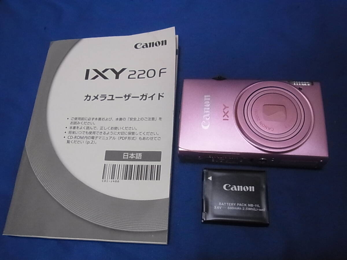 Yahoo!オークション - Canon デジタルカメラ IXY 220F ピンク (難あり)