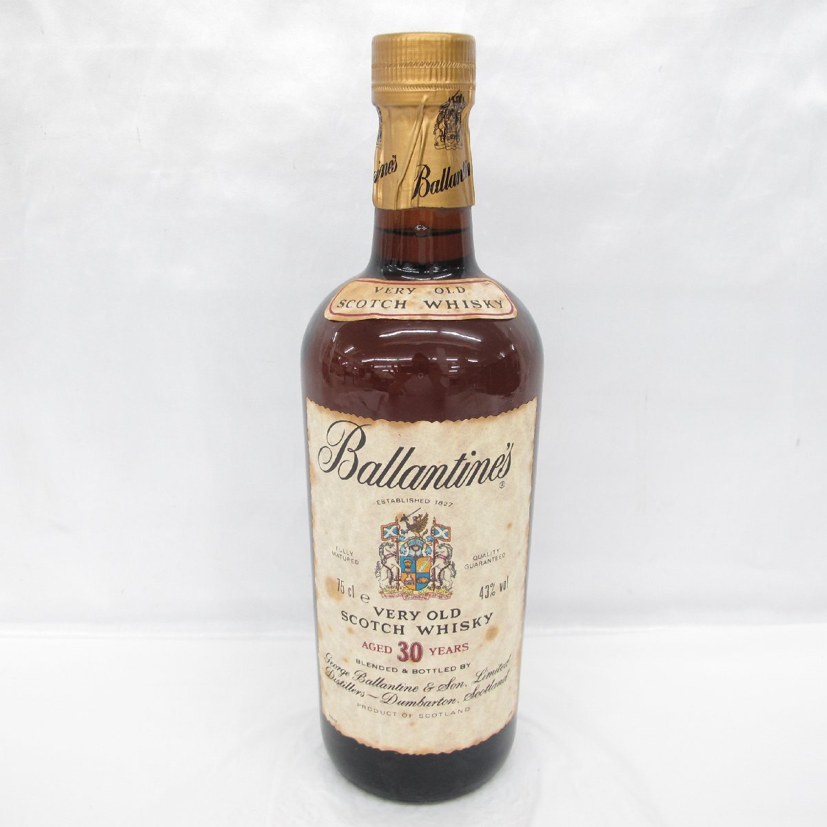 1円 未開栓 Ballantine's バランタイン 30年 ベリーオールド 金キャップ ウイスキー 750ml 43% 11601887 0613(スコッチ)｜売買されたオークション情報 ...
