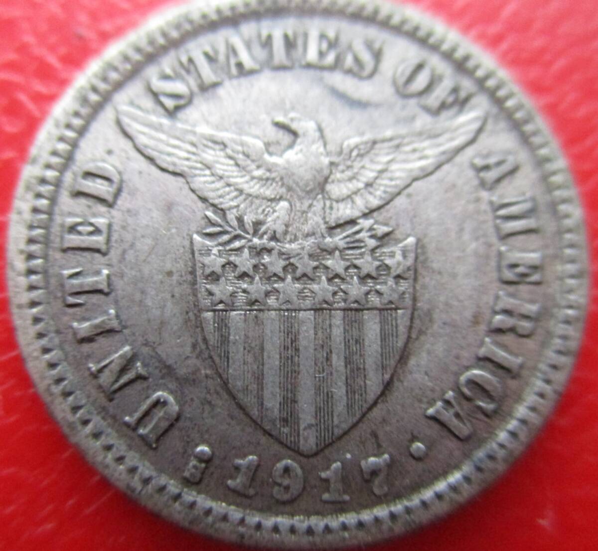 Yahoo!オークション - 米国領フィリピン Filipinas銀貨3枚 1917～1945...