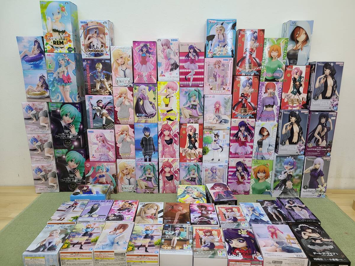 Yahoo!オークション - 078-E38)未開封 美少女フィギュア まとめ売り リ...