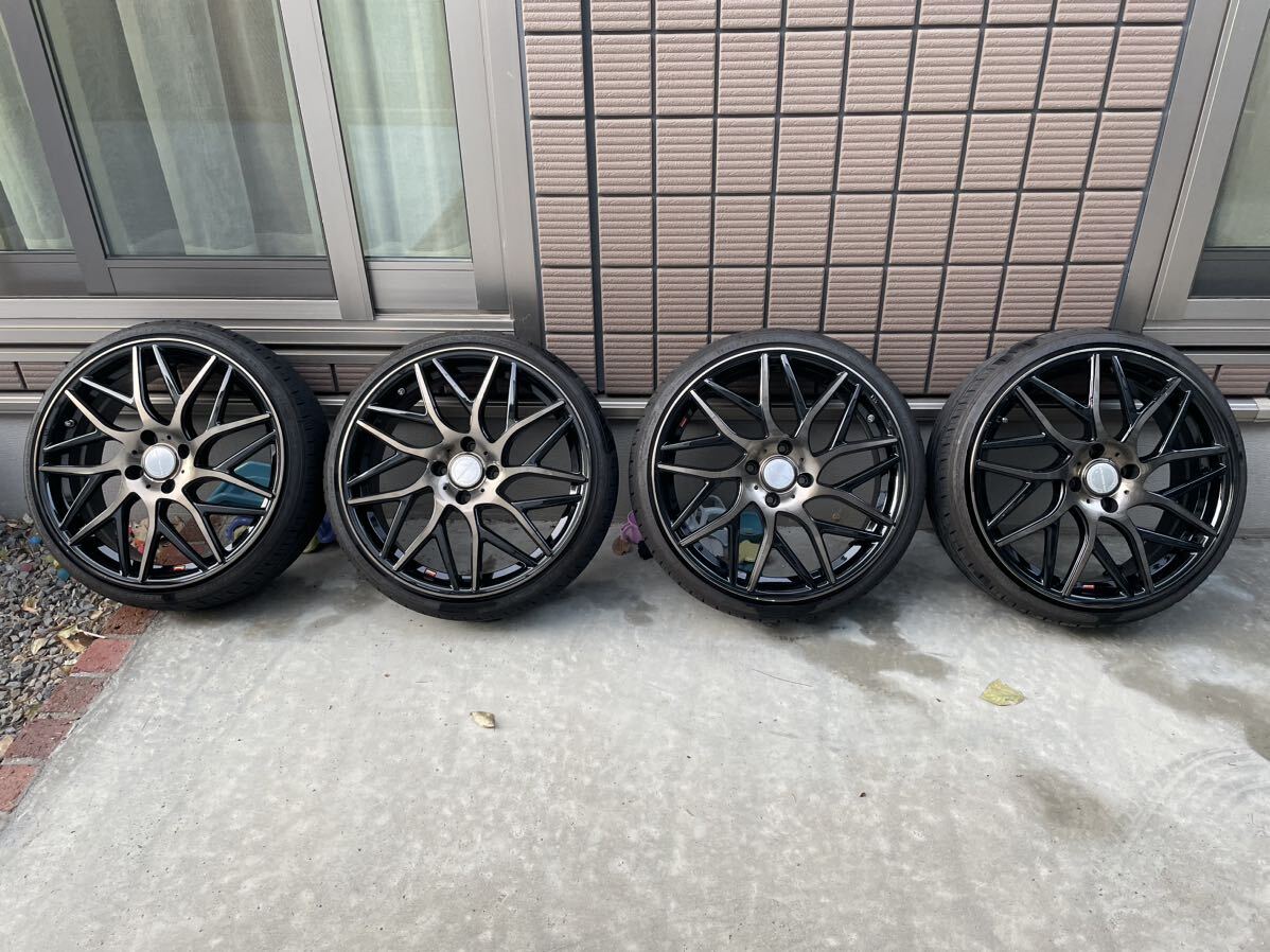 Yahoo オークション ホイールのみ Lehrmeister 17インチ Pcd100 4穴