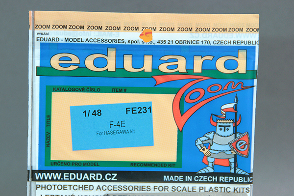 Yahoo!オークション - エデュアルド(FE231)1/48 F-4E用カラーエッチン...