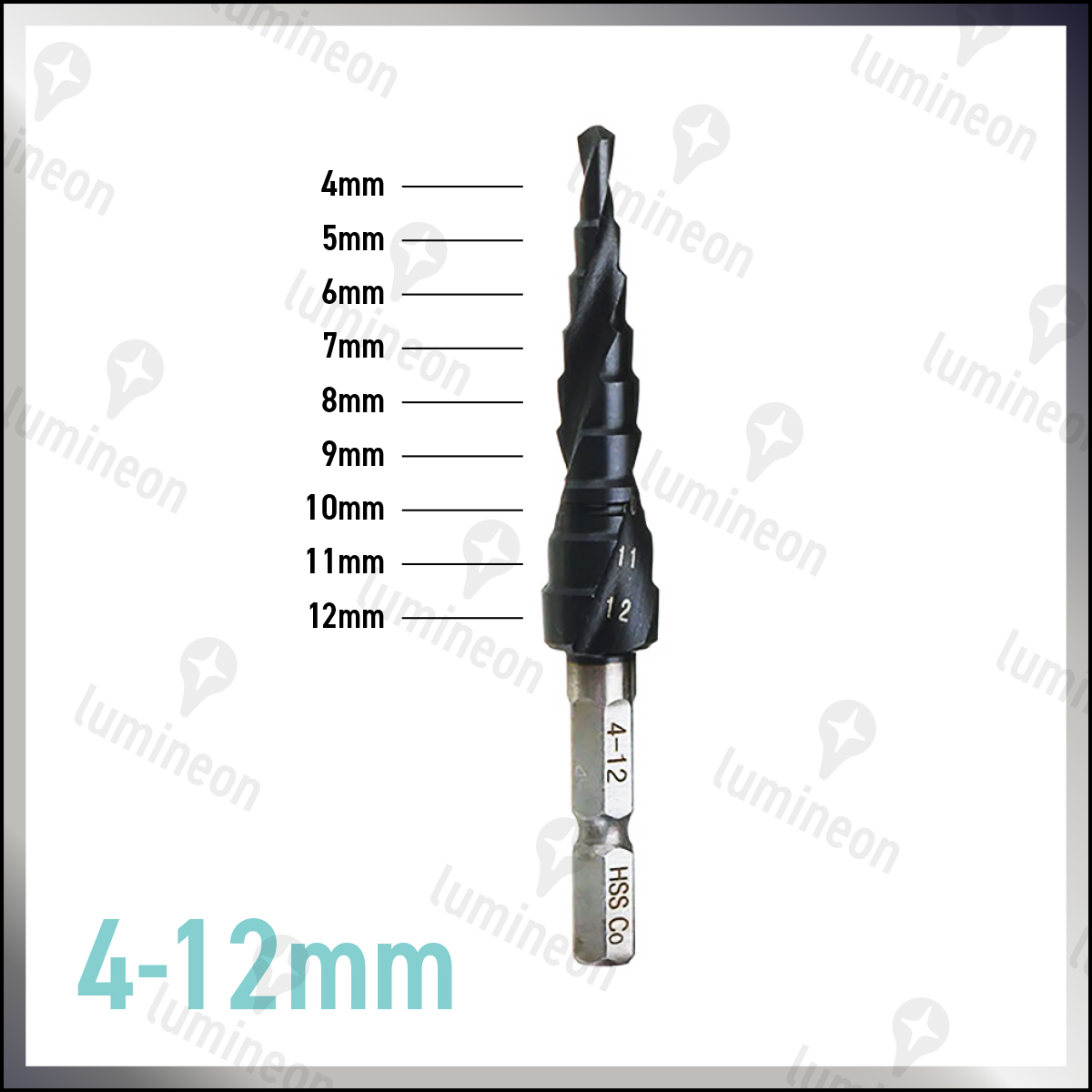 Yahoo!オークション - ステップ ドリル スパイラル ステンレス用 チタ...