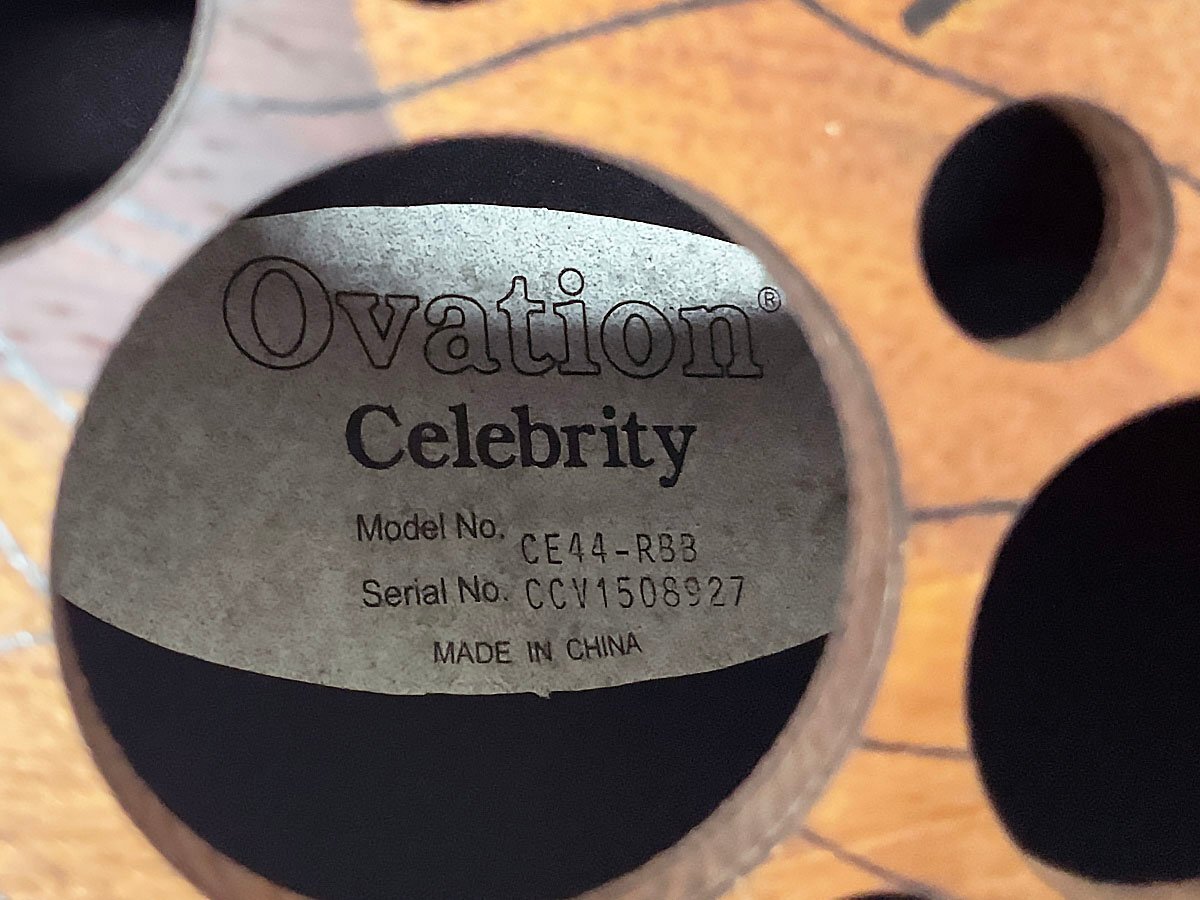 Yahoo!オークション - 美品 オベーション Ovation CE44 RBB ギター ア...