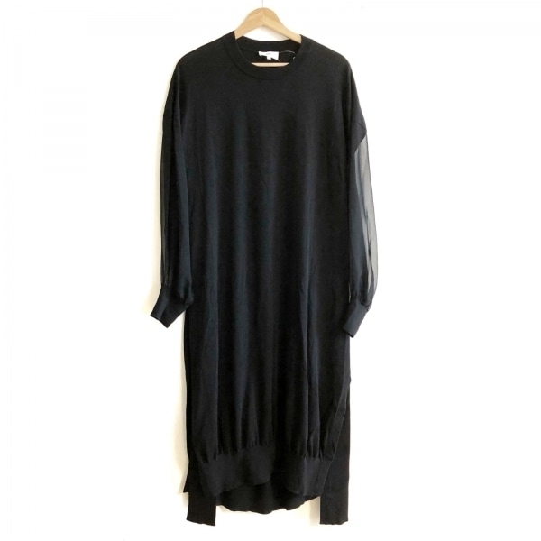 Yahoo!オークション - ハイク HYKE サイズ2 M - 黒 レディース クルー...