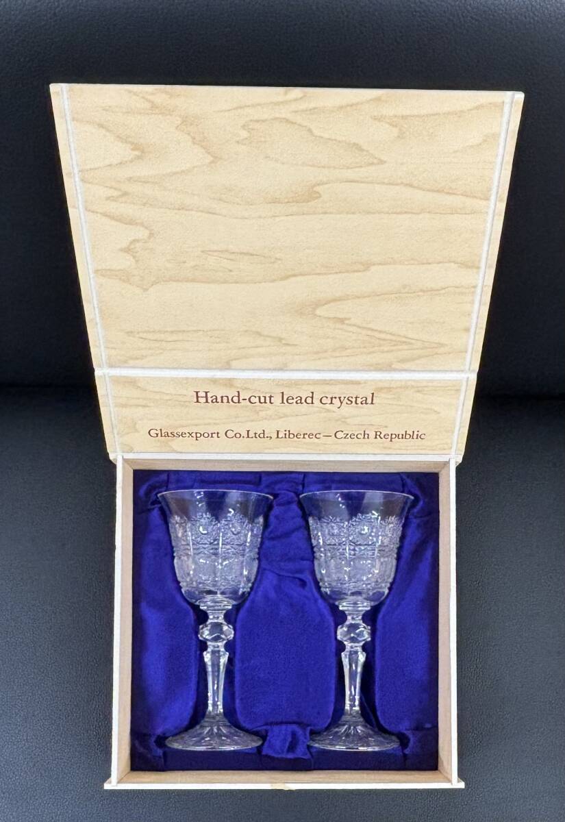 Yahoo!オークション - #10204 BOHEMIA ボヘミア クリスタル ワイングラ...