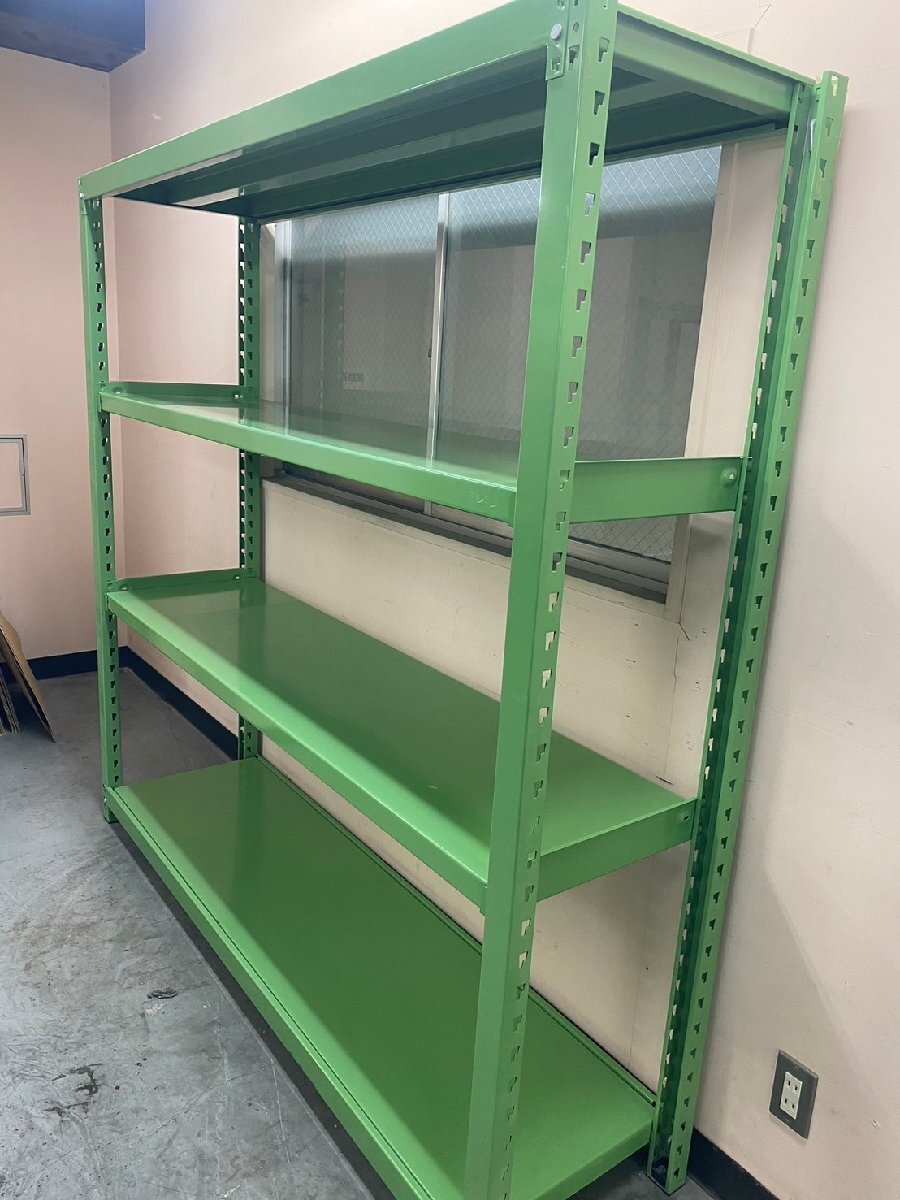 引取限定 J6673 中量ラック 収納棚 スチールラック 解体済 1850×480×1800mm 天(その他)｜売買されたオークション情報、yahooの商品情報をアーカイブ公開 ...