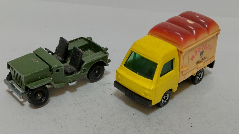 Yahoo!オークション - 黒箱トミカ ジープ J3R＆中国製トミカ サン...