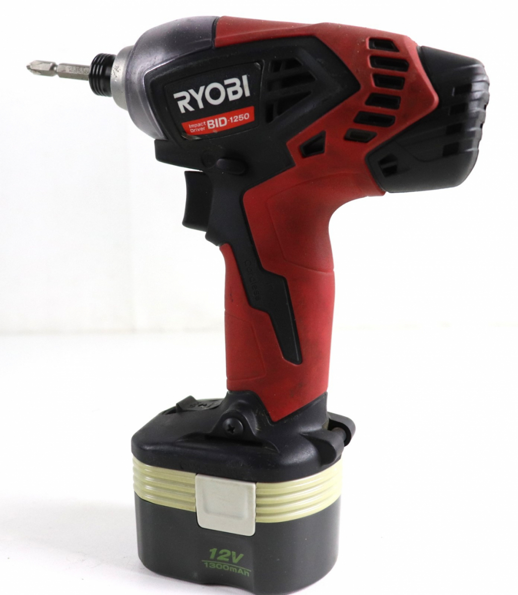 Yahoo!オークション - 【動作OK】RYOBI BID-1250 リョービ 充電式イン...