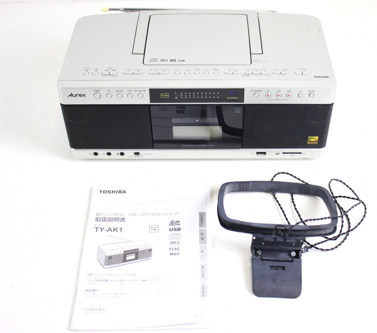 Yahoo!オークション - 【動作OK】TOSHIBA Aurex TY-AK1 東芝 ハイレゾ...