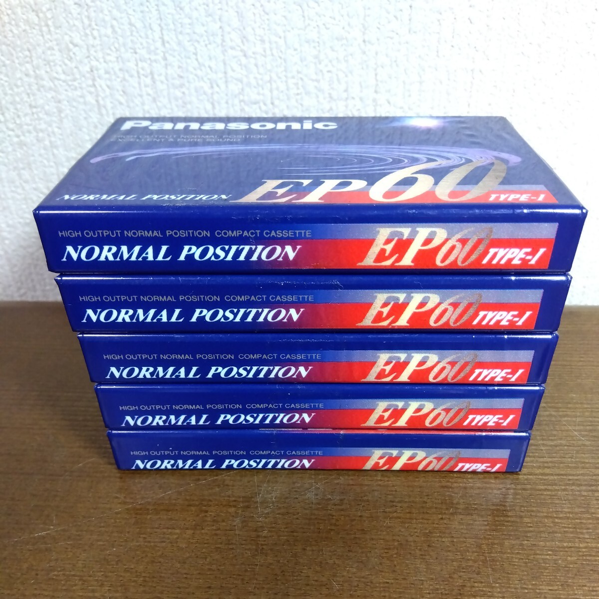 Yahoo!オークション - パナソニック Panasonic カセットテープ EP60 5...
