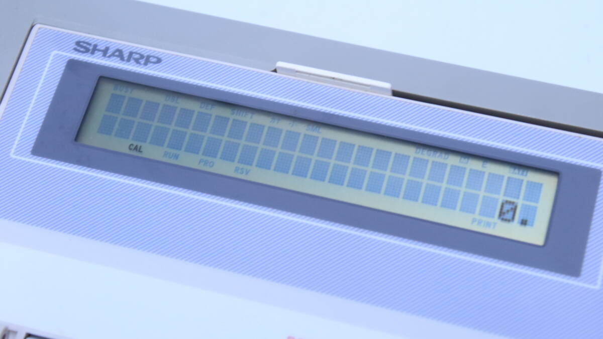 あ//A7770 SHARP シャープ ポケットコンピューター PC-1285 プリンターインターフェース CE-120P ジャンク(ポケットコンピュータ)｜売買されたオークション情報 ...