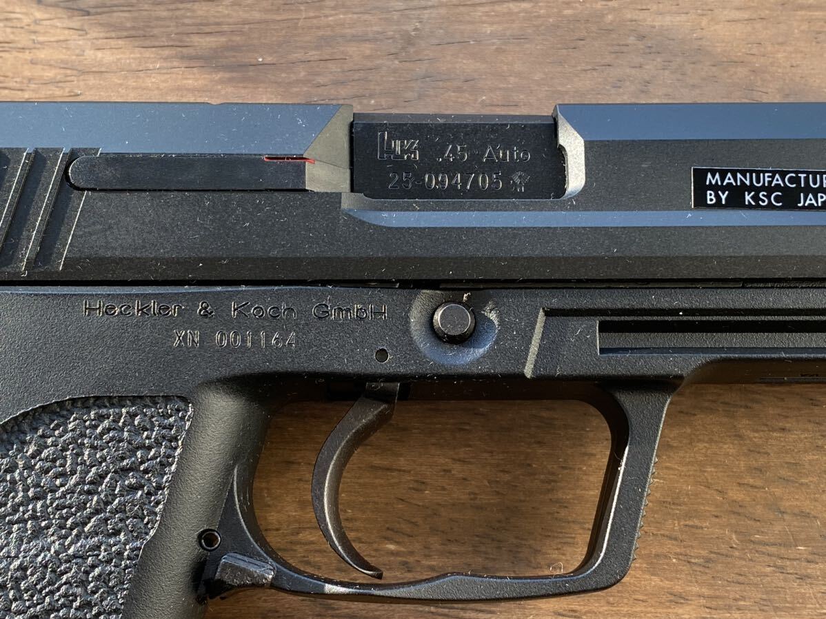 Yahoo!オークション - 美品 KSC H&K USP .45 フルサイズ ABS ブラック