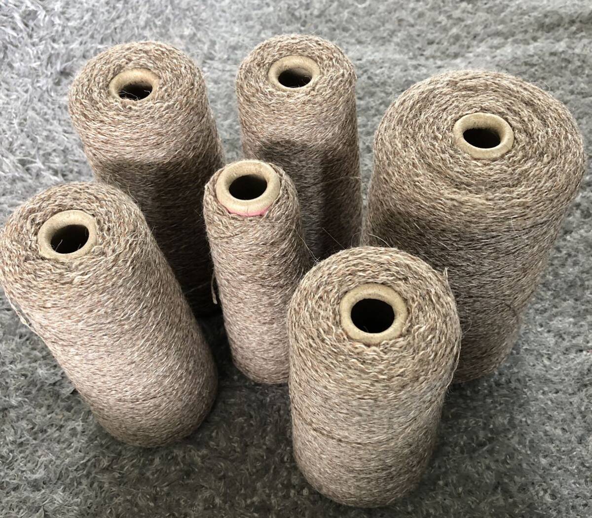 Yahoo!オークション - 貴重 高級ウール100％ 番手1/6x1/16【9918 ツィ...