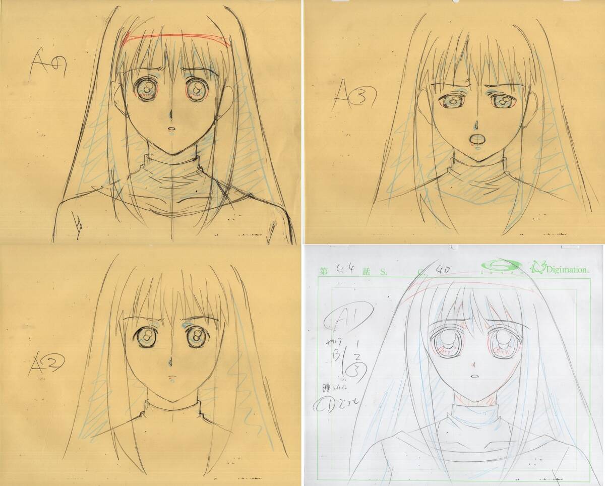 Yahoo!オークション - セル画 カレイドスター GONZO 原動画55枚セット ...