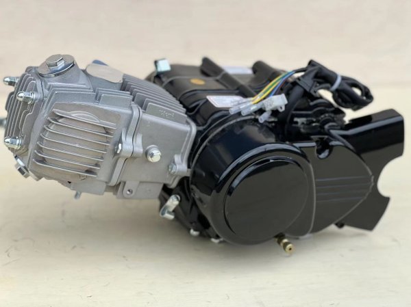 Yahoo!オークション - 本体黒 110CC遠心クラッチエンジン カブ モンキ...