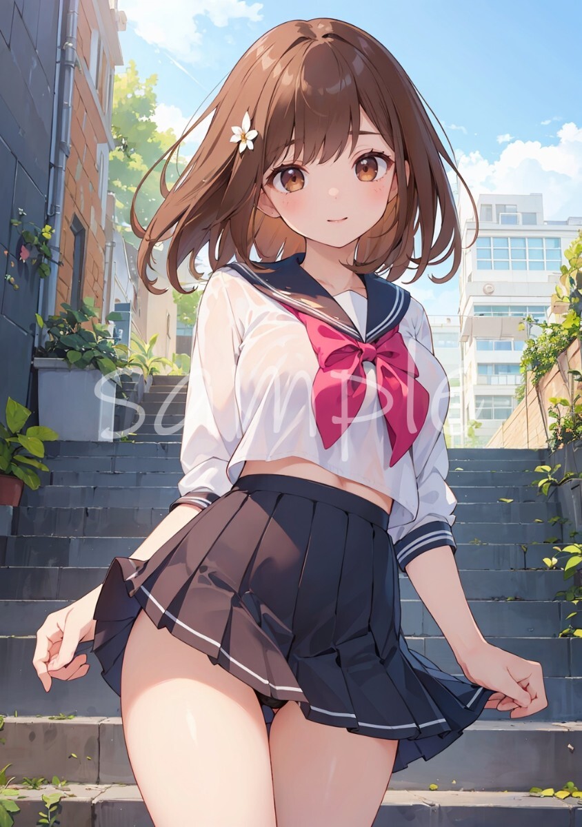 p5 高画質 美女 パンチラ アート ポスター A4 AI イラスト アニメ 美少女 グラビア 美人 パンモロ かわいい セクシー 制服(コミック、アニメグッズ)｜売買されたオークション情報 ...