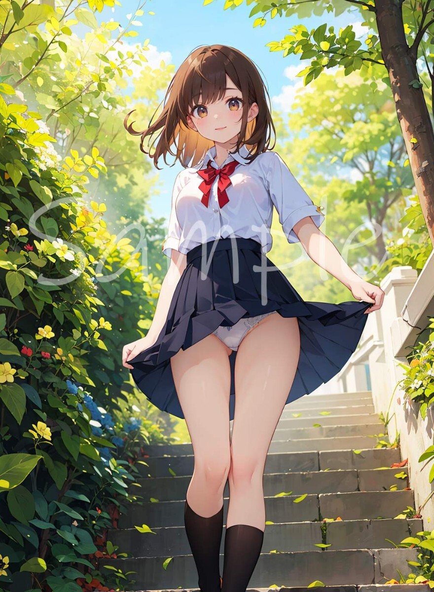 Yahoo!オークション - p127【高画質】 美女 パンチラ アート ポスター ...