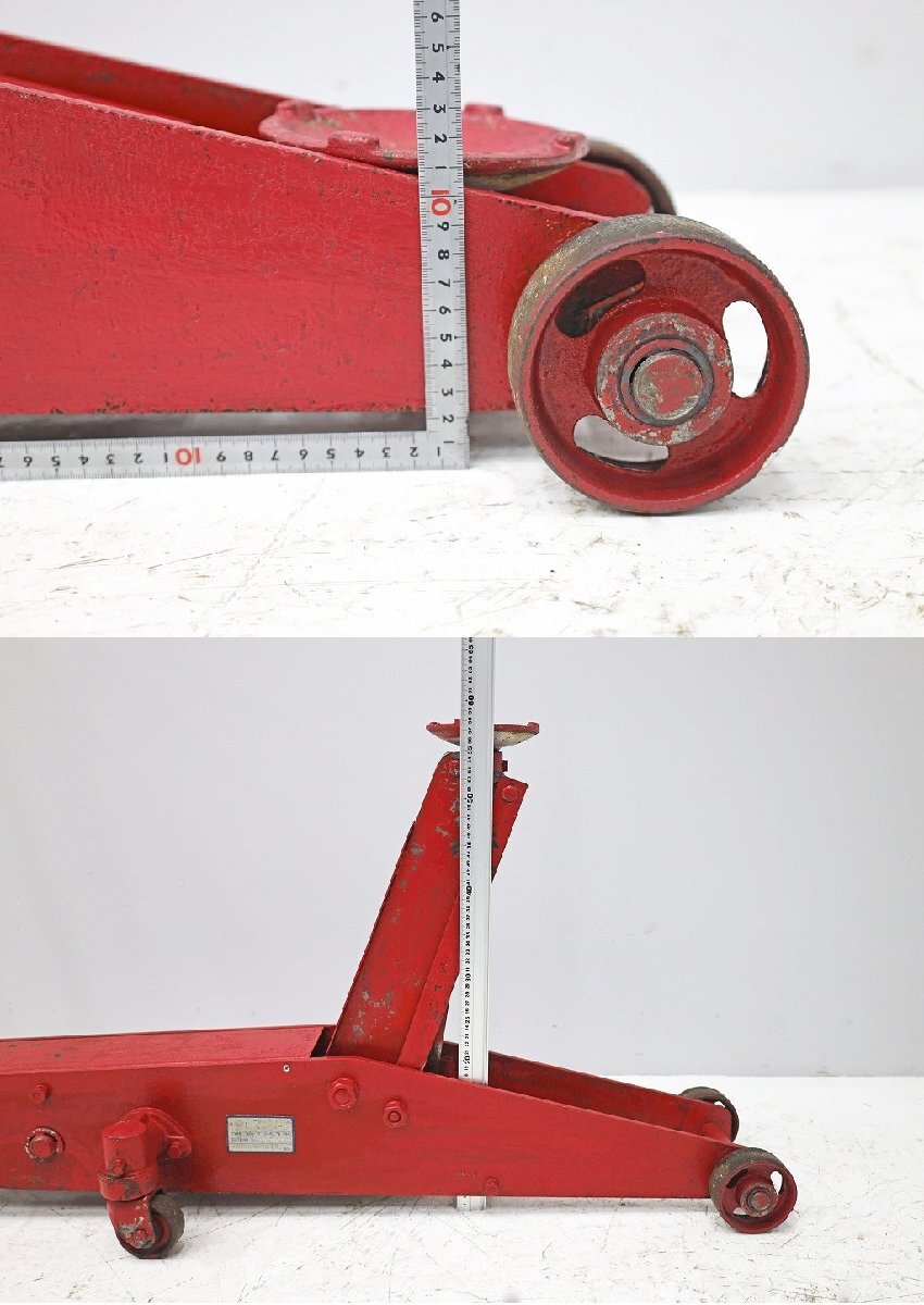 Yahoo!オークション - 5807C24 長崎ジャッキ フロアジャッキ NSG-3 ガ...