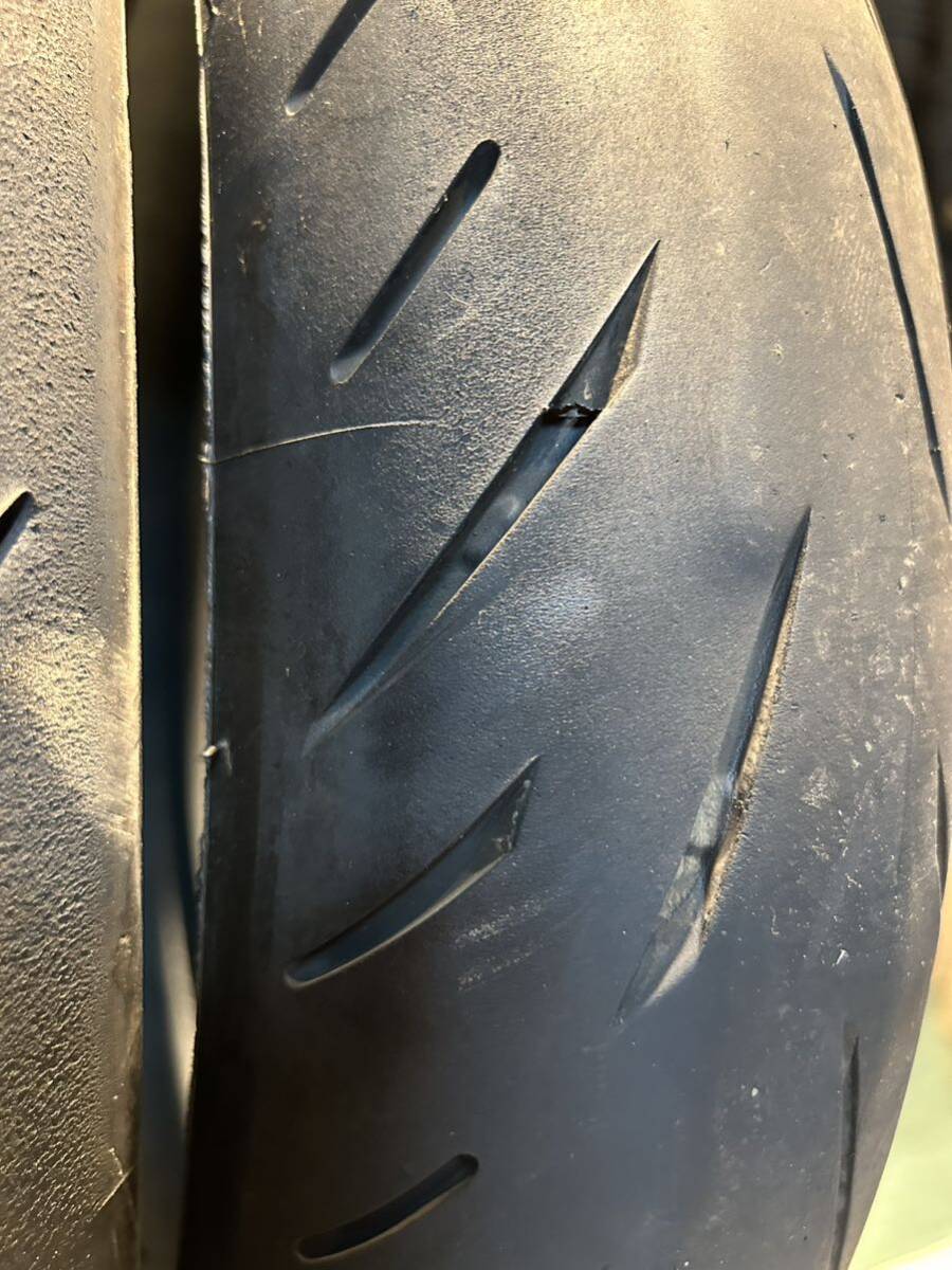 Yahoo!オークション - 67 BS S22 120/70/17 190/50/17 バリ山