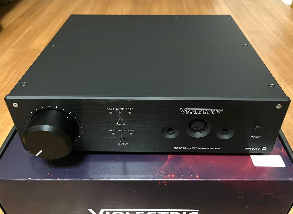 Yahoo!オークション - Violectric HPA V340 ヘッドホンアンプ バイオレ...