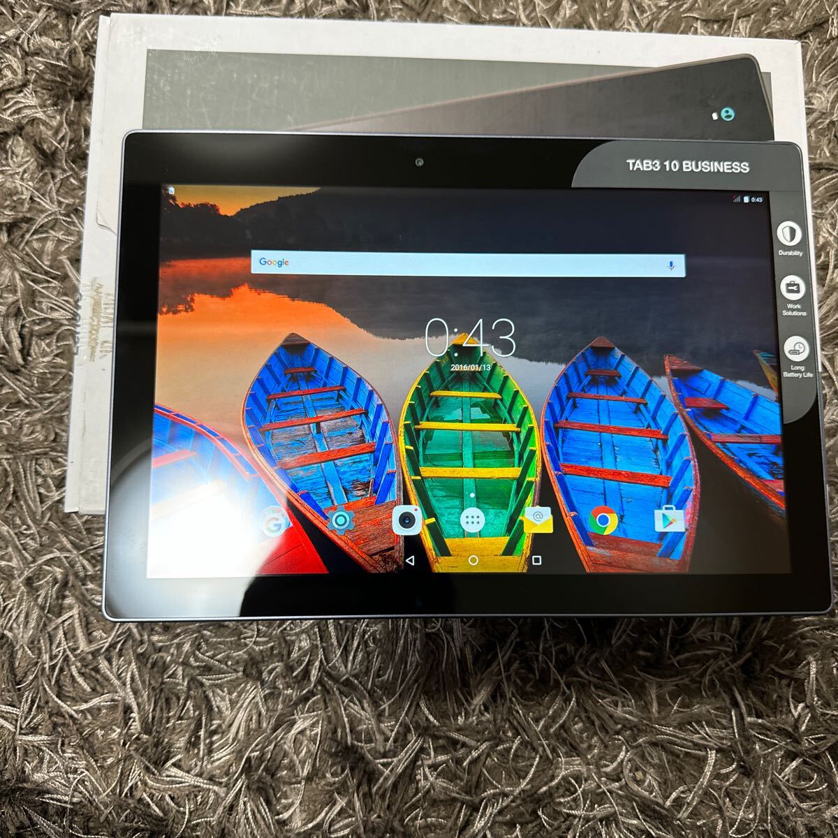 SIMフリー 使用少な目 Lenovo Tab3 10 Business TB3-X70L LTE対応 10.1-in FHD Quad-core/2GB/32GB(本体)｜売買された ...