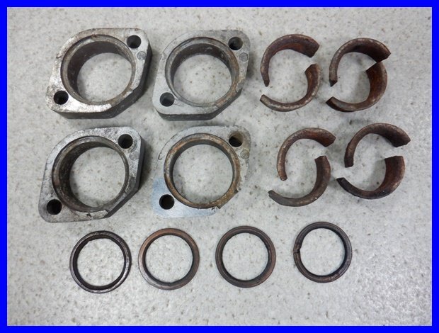 Yahoo!オークション - B108 ZR-7 ZR750F マフラーフランジ 割カラー 6...