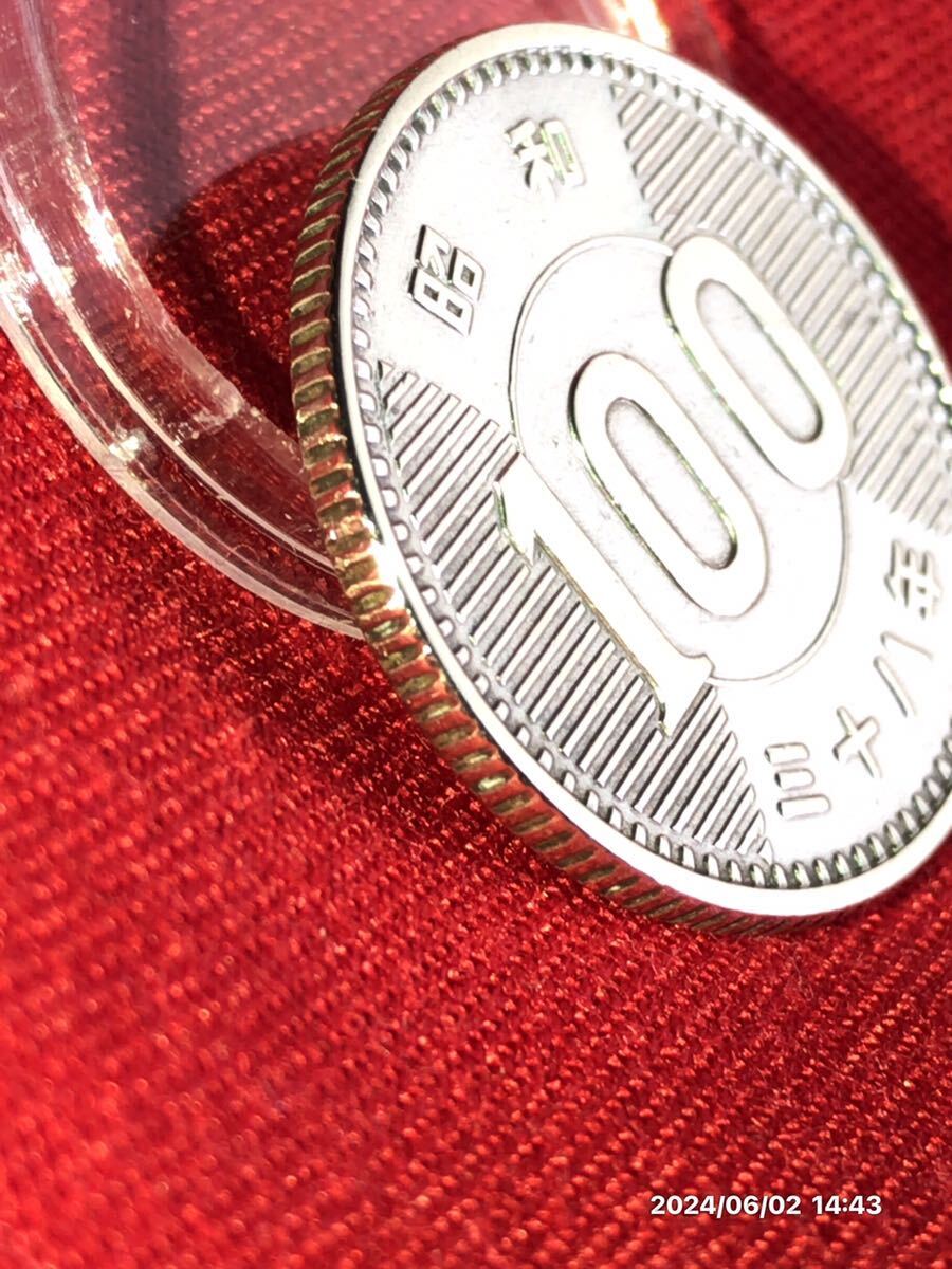 Yahoo!オークション - #1963 /s38年銘 稲 #銀貨 v-4 .5現品 #100円銀貨...