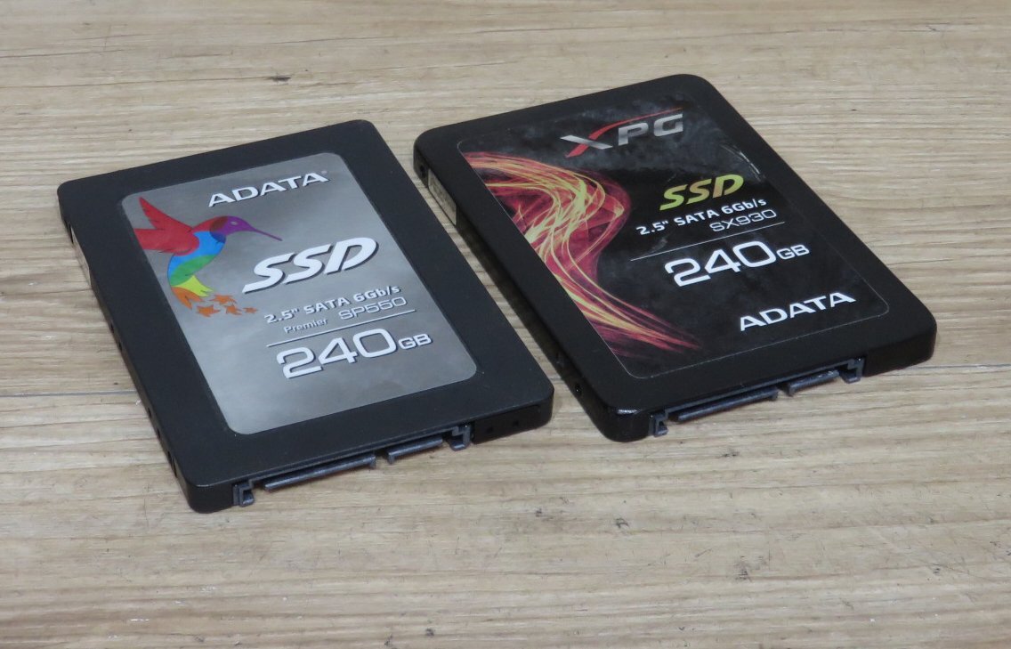 Yahoo!オークション - ≪中古品≫AData SSD SX930/SP550 240G 2種[t24...