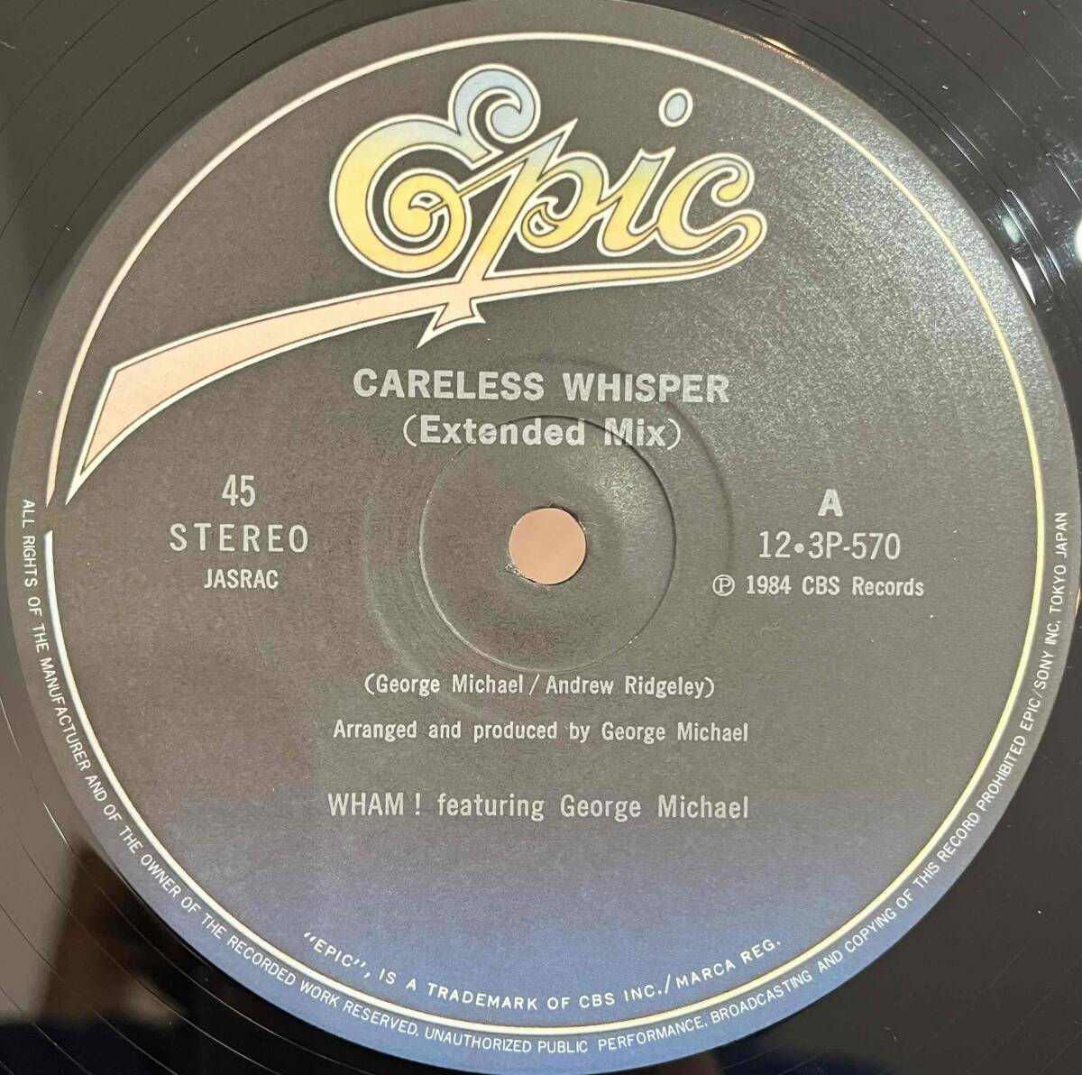 Yahoo!オークション - LP 80's/New Wave/Wham Featuring George Michae...