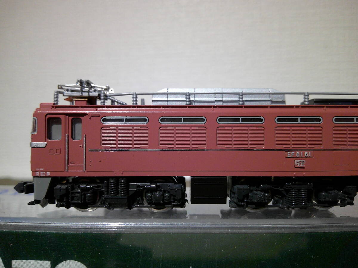 Yahoo!オークション - (A&H-114) ”EF81 81号機 お召し仕様 ” グリー...