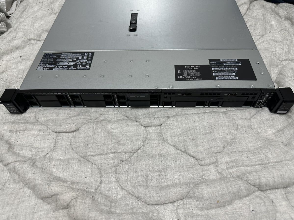 HITACHI HA8000V / 2x Xeon Gold 6138 / 48GB RAM / 500W PSU HITACHI HA8000V / 2x Xeon Gold 6138 / 48GB RAM / 500W PSU