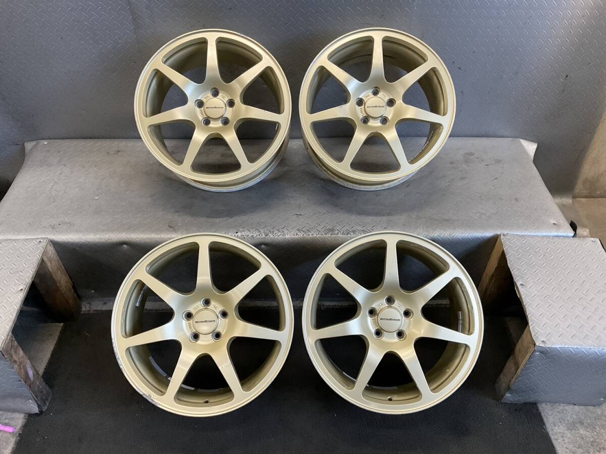 Yahoo!オークション - Q06 ホイール4本セット PRODRIUE 17インチ/7.5J/...