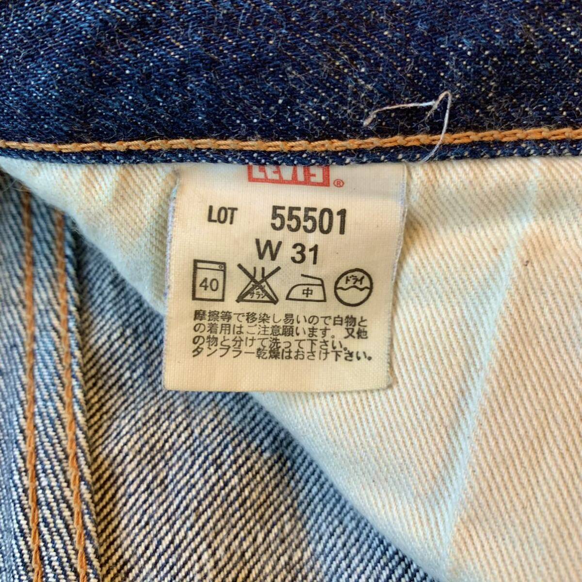 Yahoo!オークション - 極美品 LEVIS リーバイス 501XX 55501 W31L36 日...