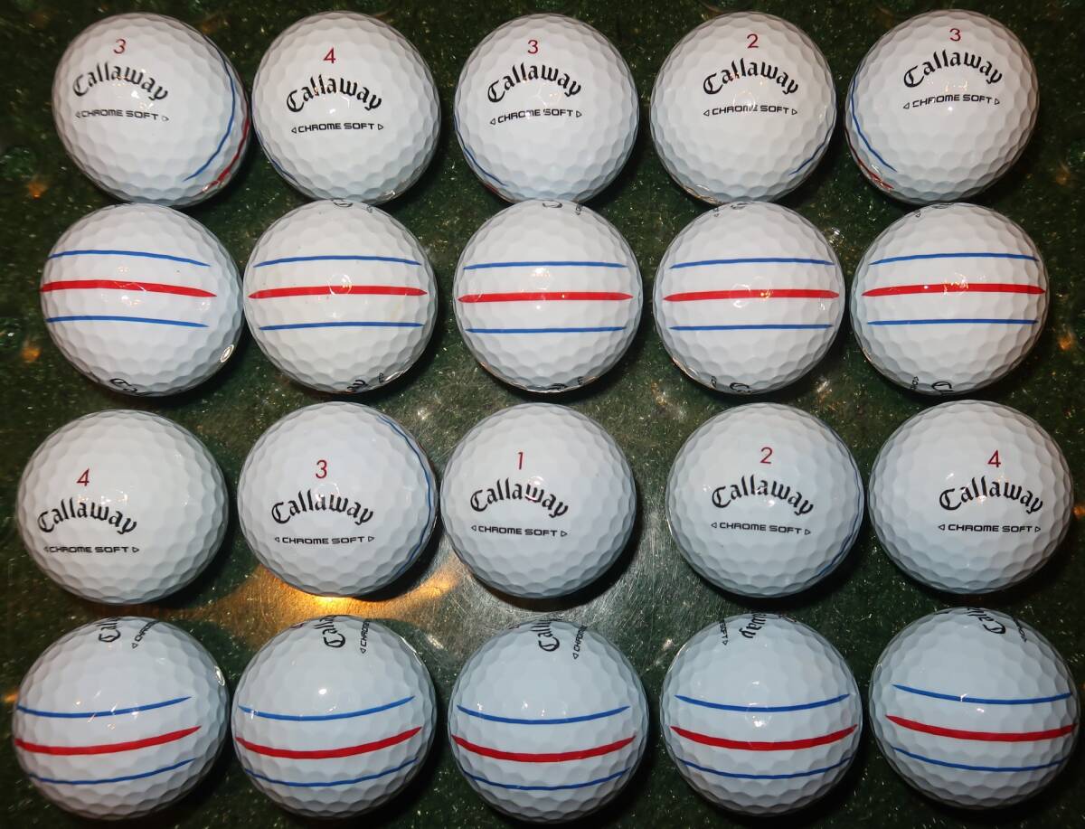 Yahoo!オークション - ロストボール 2024年モデル CALLAWAY CHROME SOF...