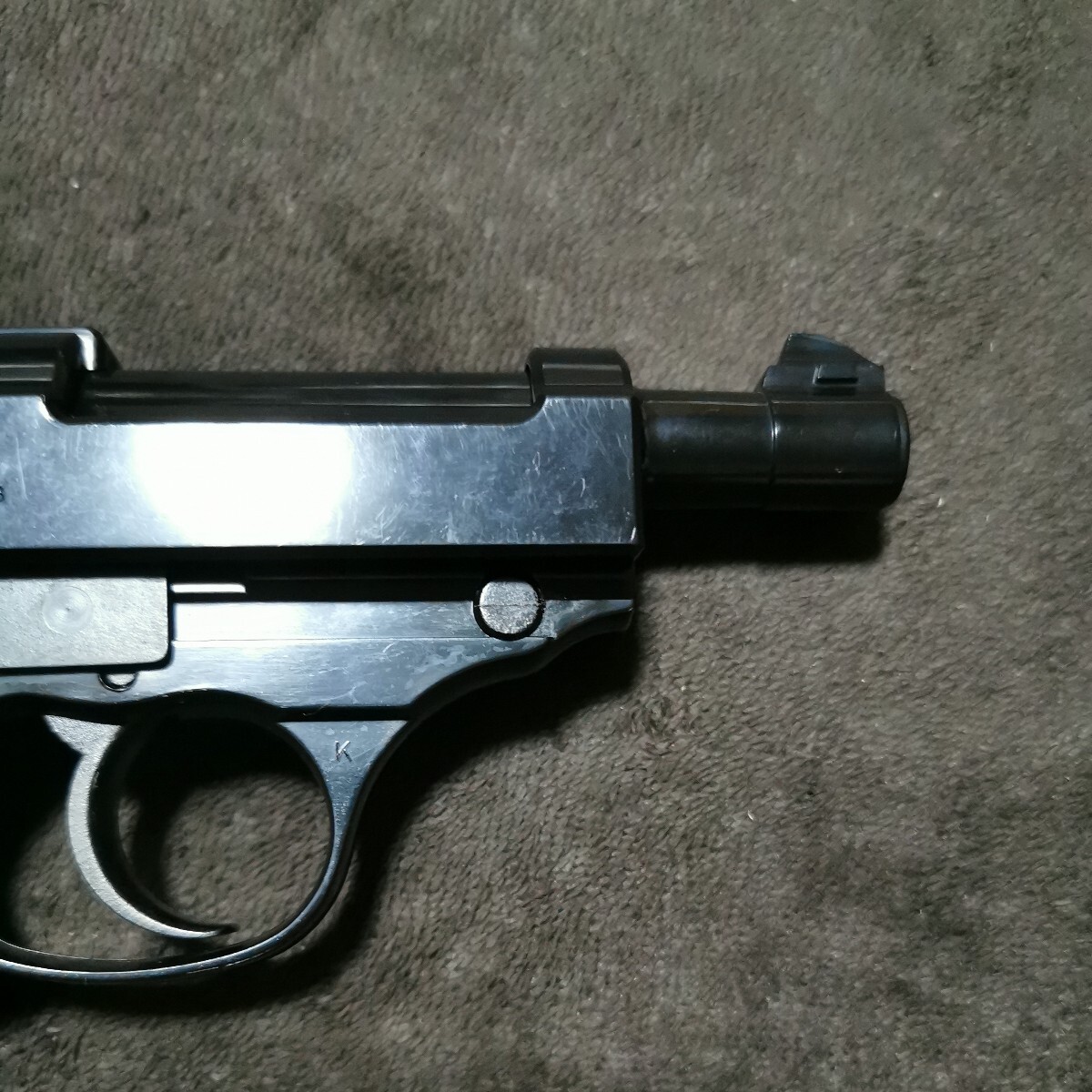 Yahoo!オークション - 【動作確認済】 WA ワルサー P38 ショートバレル...