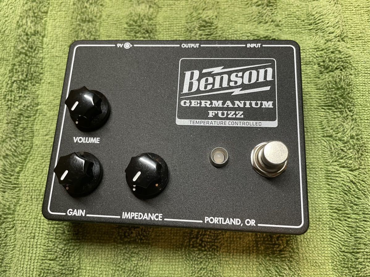 Yahoo!オークション - Benson Amps Germanium Fuzz限定色 ファズ ゲル...