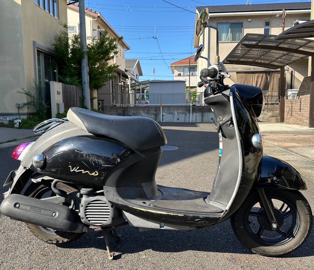 Yahoo!オークション - 実動 ヤマハ ビーノXC50R JBH-SA37J ブラック 3...